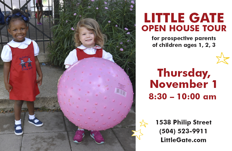 At Little Gate, Children Learn by Play! - NOLA Family Magazine